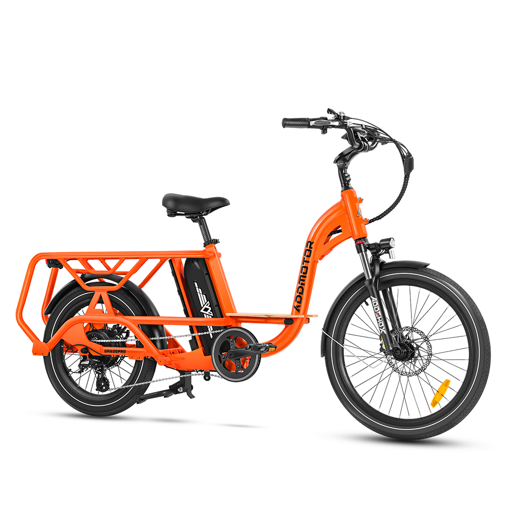 Addmotor GRAOOPRO Dual Battery Electric Cargo Bike | Utility Bike